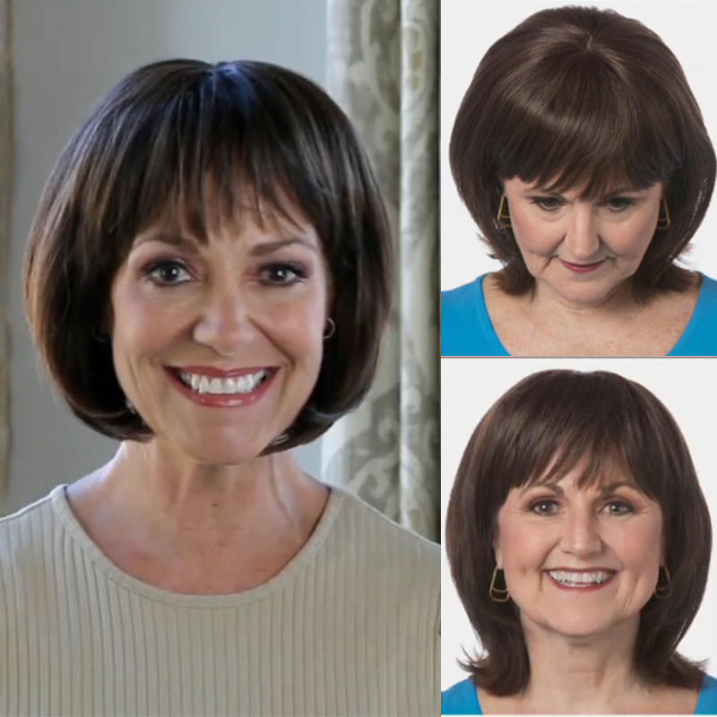 Bangs Hairstyle For Thin Hair Hair toppers with Bangs – seamiss
