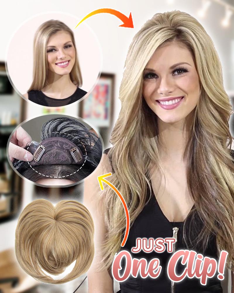 Magic Clip-on Hair Topper – seamiss