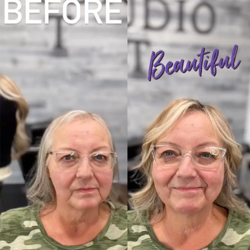 Layered hair Natural Hair Topper Can Be Hot Roll and Dyed – seamiss