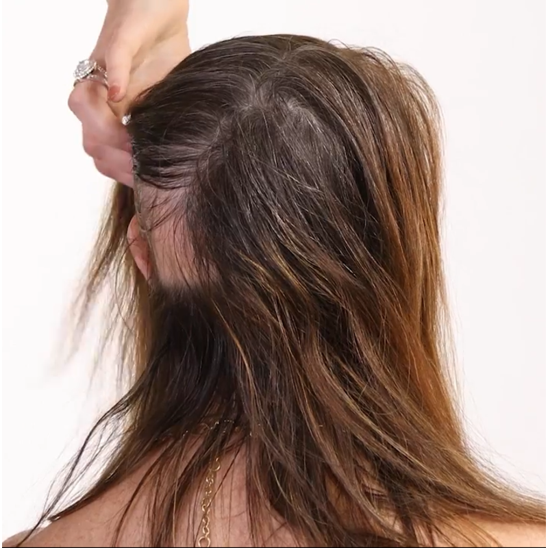 08-20" Luxury Layered Natural Hair Topper – seamiss